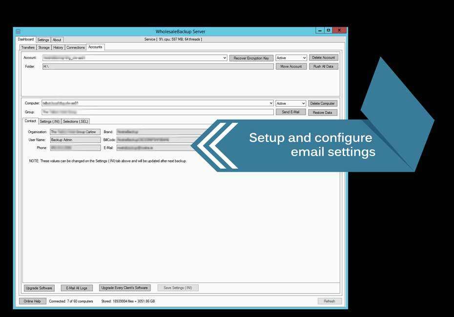 Host your own Windows online backup server platform