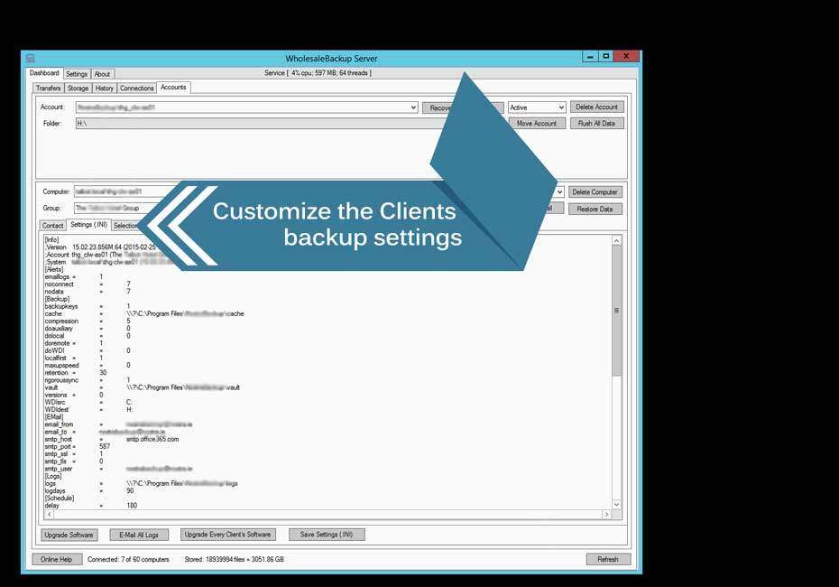 Host your own Windows online backup server platform